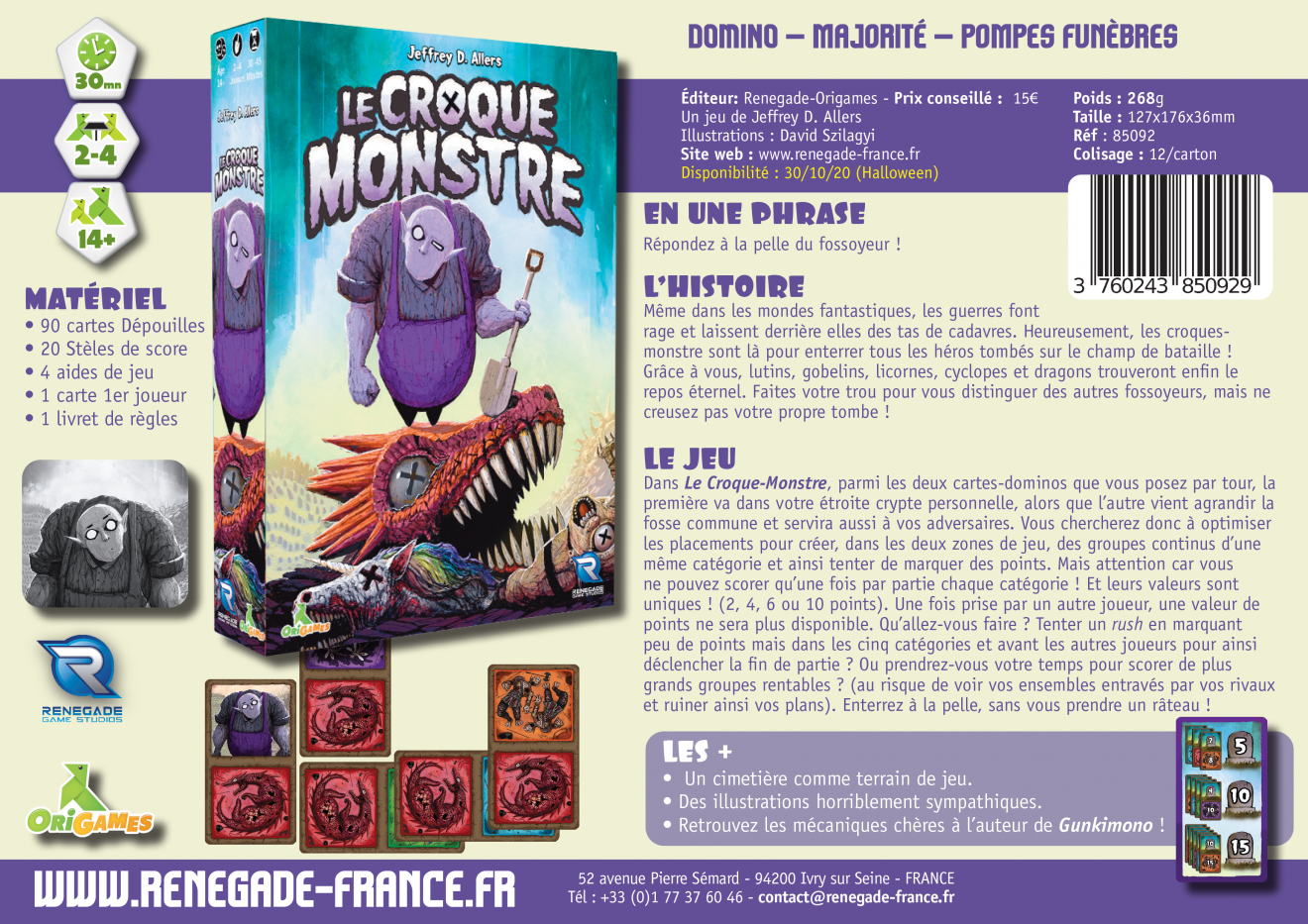 Le Croque-Monstre – Renegade France